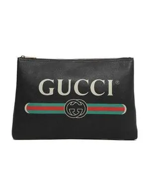 Gucci Logo Clutch