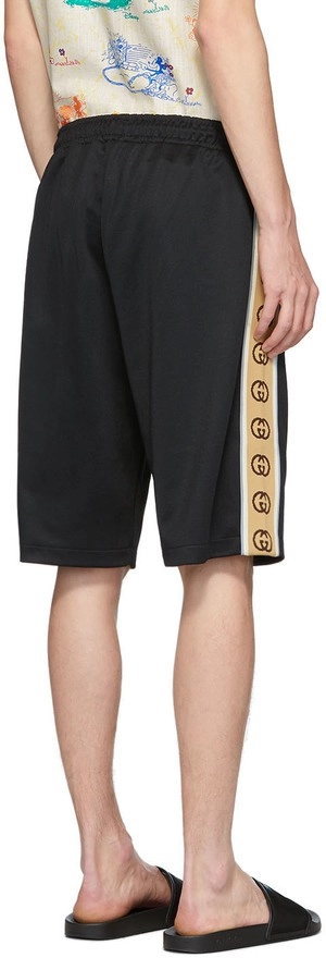 Gucci Gg Web-stripe Track Shorts