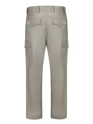 Brunello Cucinelli Casual Trousers With Belt Loops And Multiple Pockets