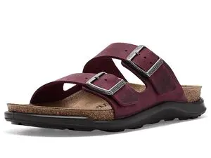 BIRKENSTOCK Arizona Ct Oiled Leather Sandals - Brown
