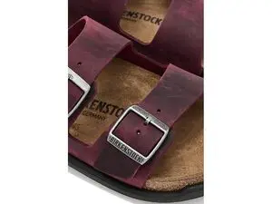 BIRKENSTOCK Arizona Ct Oiled Leather Sandals - Brown