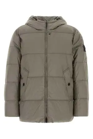 Stone Island Nylon Down Jacket - Grey