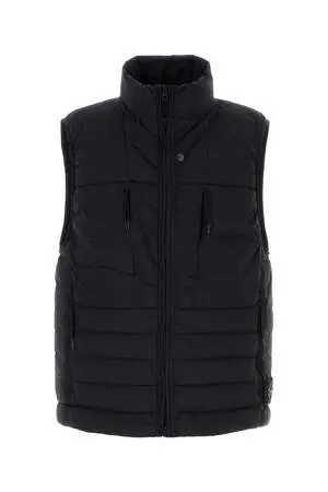 Stone Island Stretch Nylon Down Jacket - Black