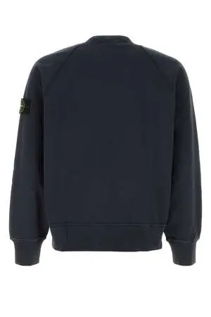 Stone Island Dark Cotton Sweatshirt