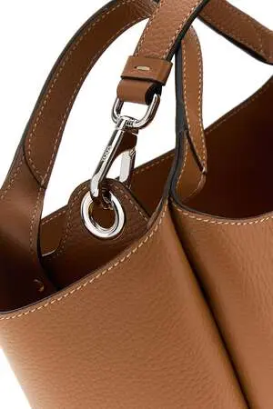 TOD'S Camel Leather Apa Bucket Bag