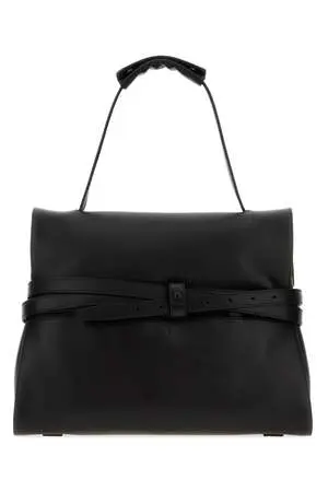 Moschino Leather Medium Tie Me Handbag