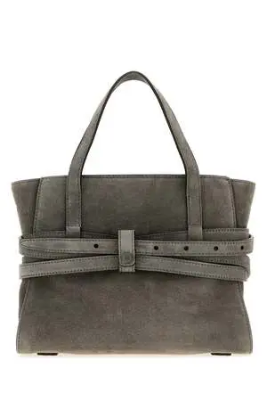 Moschino Suede Tie Me Handbag