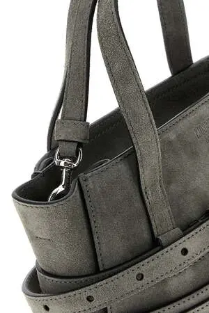 Moschino Suede Tie Me Handbag