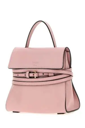 Moschino Nappa Leather Small Tie Me Handbag