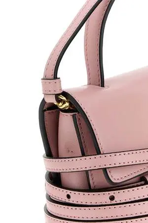 Moschino Nappa Leather Small Tie Me Handbag