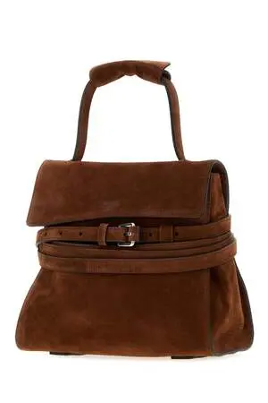 Moschino Suede Regular Tie Me Handbag