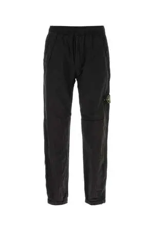 Stone Island Nylon Pant - Black