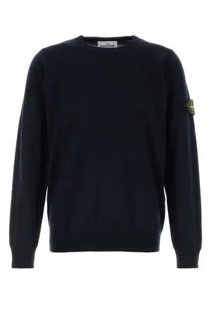 Stone Island Midnight Wool Sweater - Blue