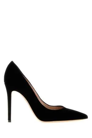 GIANVITO ROSSI Velvet Pumps - Black