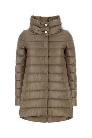 Herno Dove Nylon Amelia Down Jacket - Grey