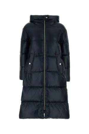 Herno Navy Nylon Down Jacket - Blue
