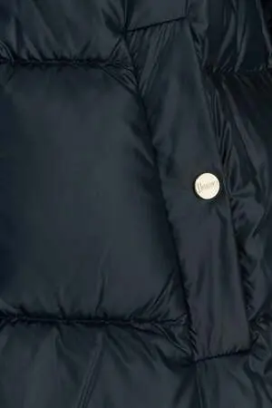Herno Navy Nylon Down Jacket