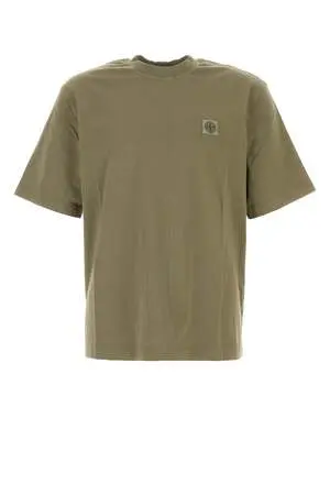 Stone Island Olive Cotton T-shirt