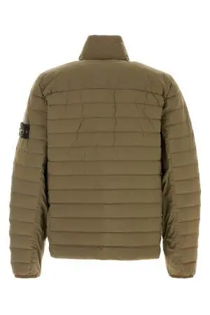Stone Island Army Stretch Nylon Jacket