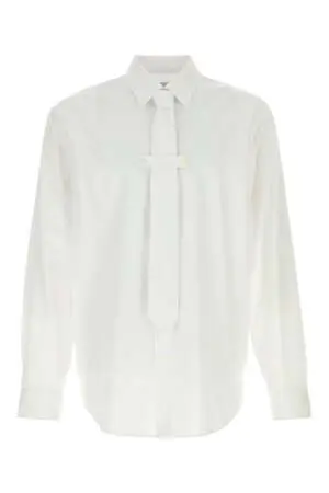 Dries Van Noten Poplin Shirt - White