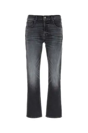 Seven For All Mankind Stretch Denim Jeans - Black