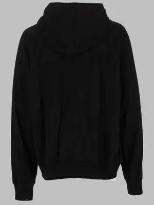 Rick Owens Felpa Con Zip E Cappuccio