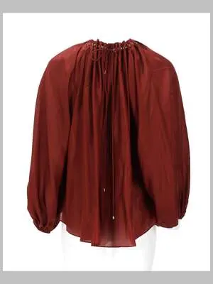 Zimmermann Silk Blouse - Red