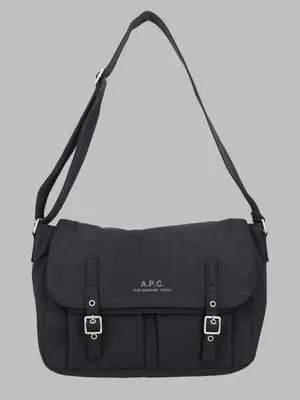 A.p.c. Messenger Bag - Black