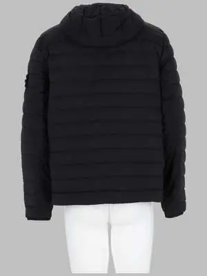 Stone Island Hooded Jacket - Black
