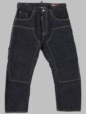 Dsquared2 Dark Wash Carpenter Jeans - Blue