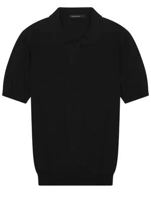 Tagliatore Polo In Cotone - Black