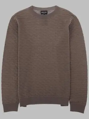 Giorgio Armani Textured Pullover - Cream