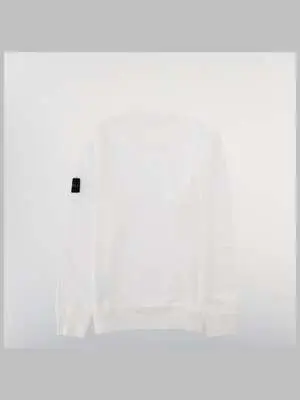 Stone Island Sweatshirt With Logo Detail - White