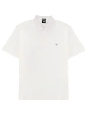 BOSS Polo Con Logo - White