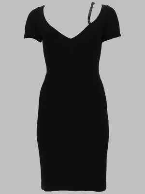 Dsquared2 Midi Dress In Viscose - Black