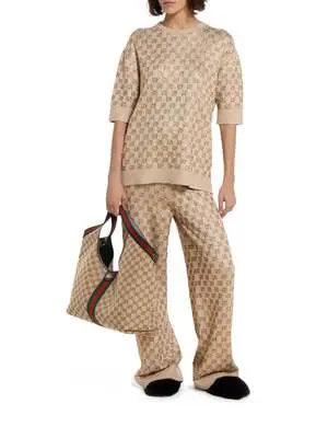 Gucci Lily Shopping Bag Large - Cream
