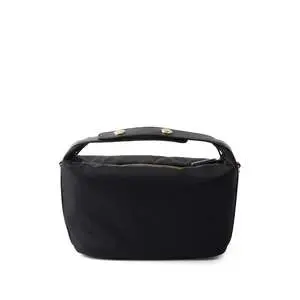 Prada Re-nylon And Leather Mini Bag - Black