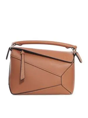 Loewe Puzzle Mini Bag - Tan