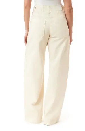 Habitual Aiden Frayed Relaxed Barrel Wide Leg Jeans