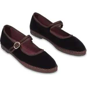 FLABELUS Sethe Mary Jane Flat - Black