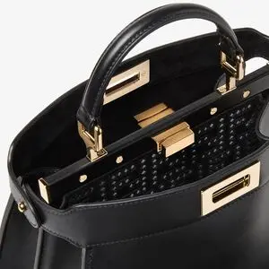 Fendi Peekaboo Iseeu Small Bag - Black