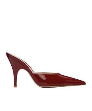 GIANVITO ROSSI Pointed-toe High-heeled Sandals - Carmine