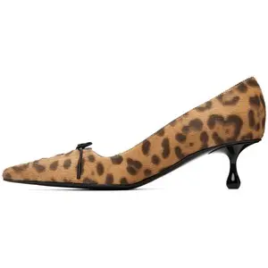 JIMMY CHOO Scarlett 50 Kitten Heel Pumps - Natural