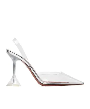 Amina Muaddi Holli Glass Sling 95 High-heeled Sandals