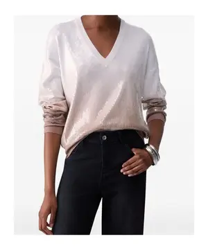 Liu Jo Dégradé Sweater With Sequins