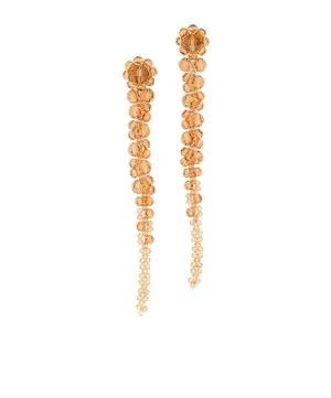 Simone Rocha Drop Earrings - Beige