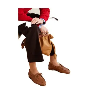 Bally Pathy Leather Boat Shoes - No