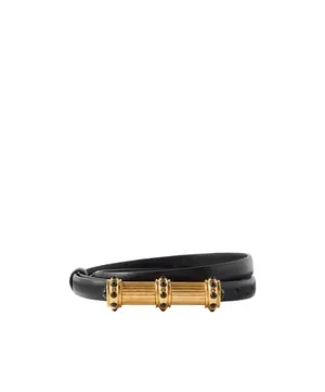 TOM FORD Leather Belt - Black