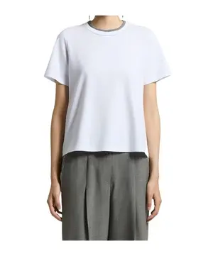 Peserico Contrast Trim T-shirt - No