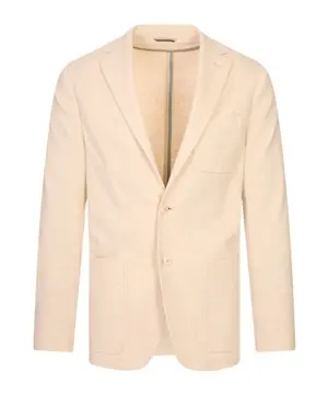 Canali Single-breasted Casual Jacket - Nude